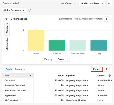 Exporting Data From Insights Knowledge Base Pipedrive