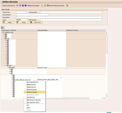 Creating Odata Service With Sap Bw Query For C4c I Sap Community