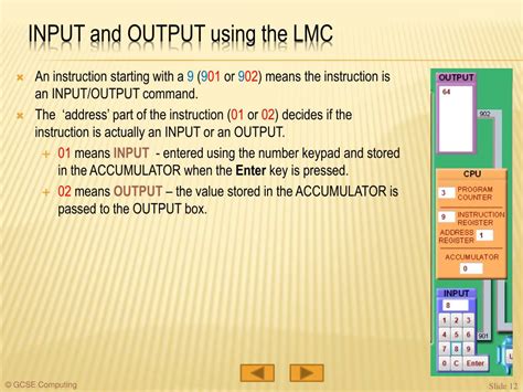 Ppt Gcse Computing The Lmc Powerpoint Presentation Free Download