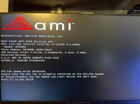 CPU Fan Speed Error After Changing From Air Cooler To Aio R PcBuild