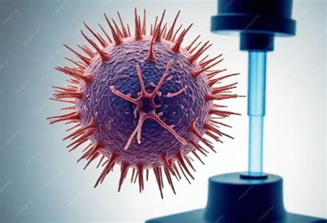 Premium Photo Macrophage Seen Through A Microscope