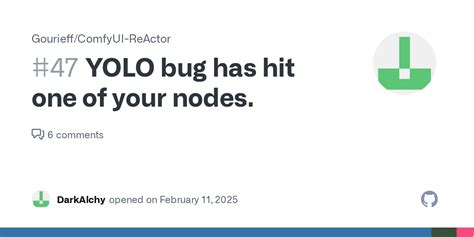 Yolo Bug Has Hit One Of Your Nodes · Issue 47 · Gourieffcomfyui