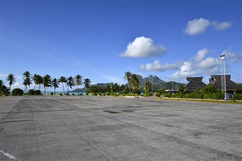 Bora Bora Airport Stock Image Image Of Water Ocean 34379015