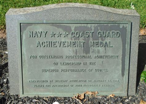 Navy Coast Guard Achievement Medal Memorial National War Memorial