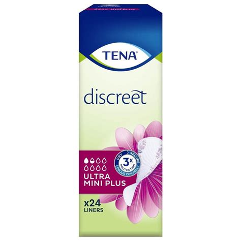 Tena Discreet Ultra Mini Plus 111ml 24 Pack Uk