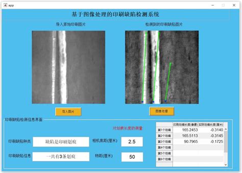 基于matlab图像处理的印刷缺陷检测系统gui界面 索炜达猿创