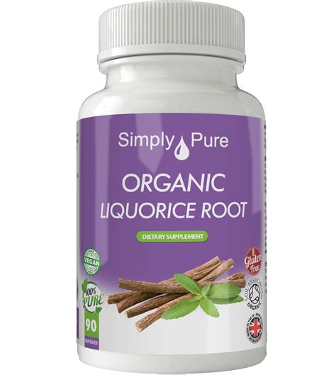 Liquorice – 90 Capsules – Simply Pure