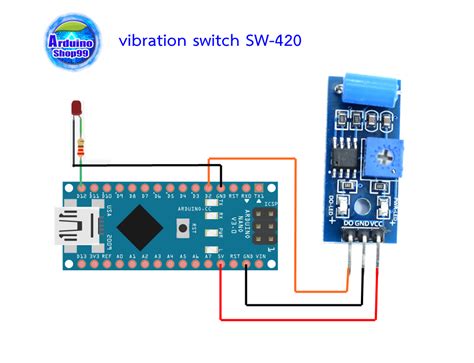 SW 420 Vibration Sensor With Arduino Step By Step 46 OFF