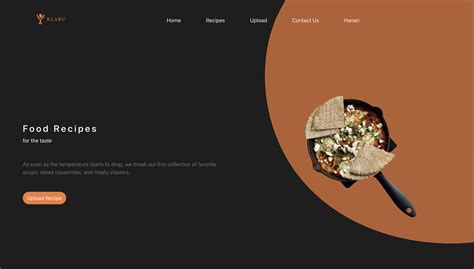 Github Jaffar Husseinklabu Frontend Klabu Is A Platform For Food