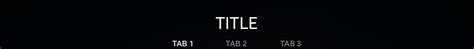 Tabs Tizen Developers
