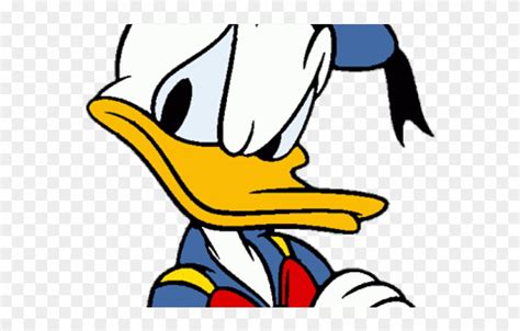 Donald Duck Clipart Mad Donald Duck Angry Face Png Download 2088618 Pinclipart