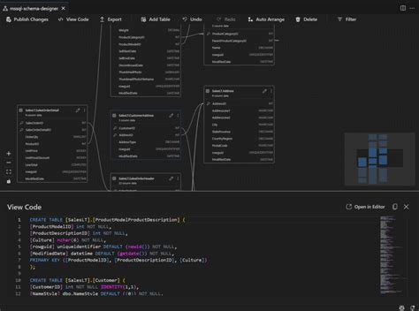 Mssql Extension For Vs Code Introducing Schema Designer Preview