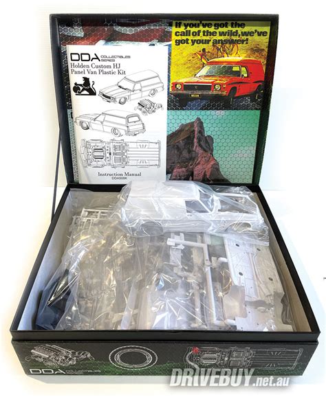 Dda Holden Hj Custom Panel Van Plastic Model Kit 124 Drivebuy
