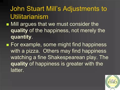 Utilitarianism Ppt