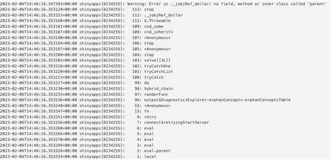 Java Errors On Deployed Shiny App · Issue 1030 · Ohdsicohortdiagnostics · Github