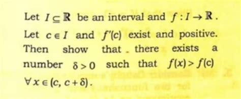 let i subseteq mathbf { r } be an interval and f i rightarrow mathb