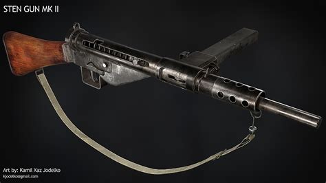 Sten MK II - CG Cookie
