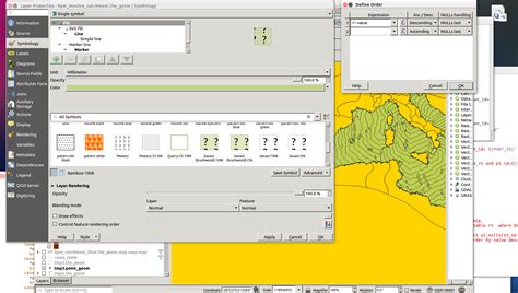 Polygon Changing Feature Draw Order In QGIS Geographic Information Systems Stack Exchange