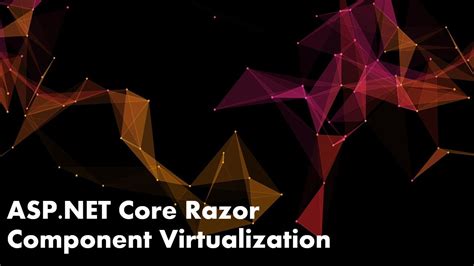 Aspnet Core Razor Component Virtualization
