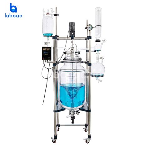 China 150l Jacketed Glass Reactor Manufacturer And Supplier Laboao
