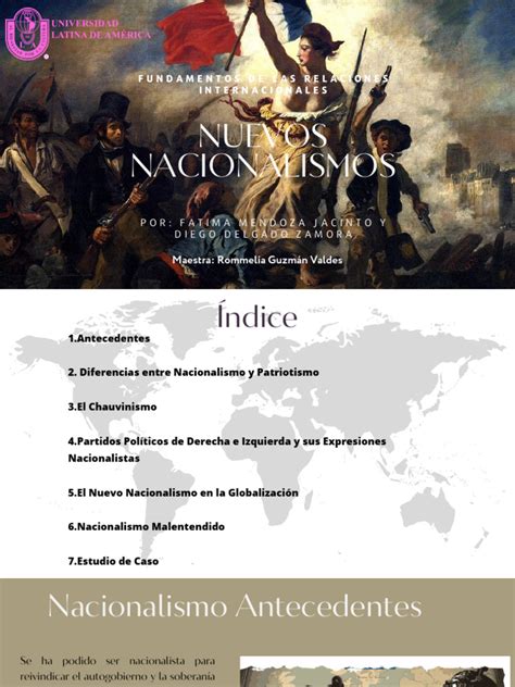 Fundamentos Del Nacionalismo Moderno Pdf Nacionalismo Nación