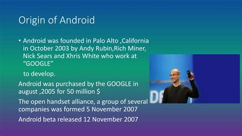 Android Operating System Pptx