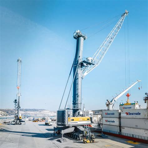 Lhm 550 Mobile Harbour Crane Liebherr