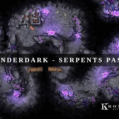 Underdark Battlemaps Etsy