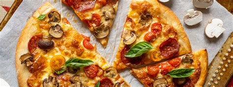 Mushroom And Pepperoni Pizza Australian Mushroom Growers