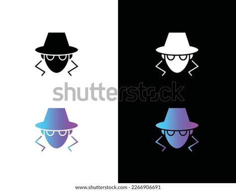 Computer Hacker Icon Black Hat Hacker Stock Vector Royalty Free 2266906691 Shutterstock