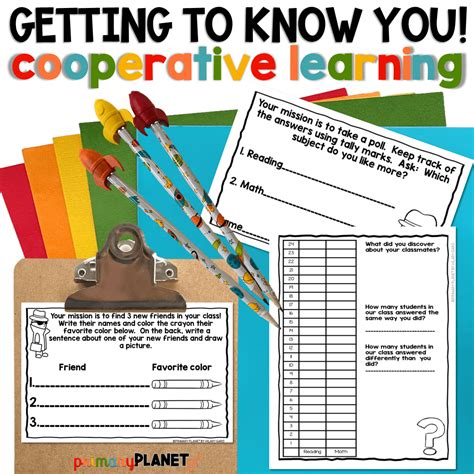Collaborative Learning Worksheets
