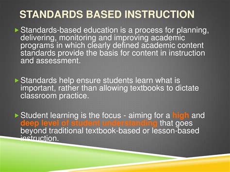 Ppt Linking Standards Assessments And Instruction In Mathematics Powerpoint Presentation