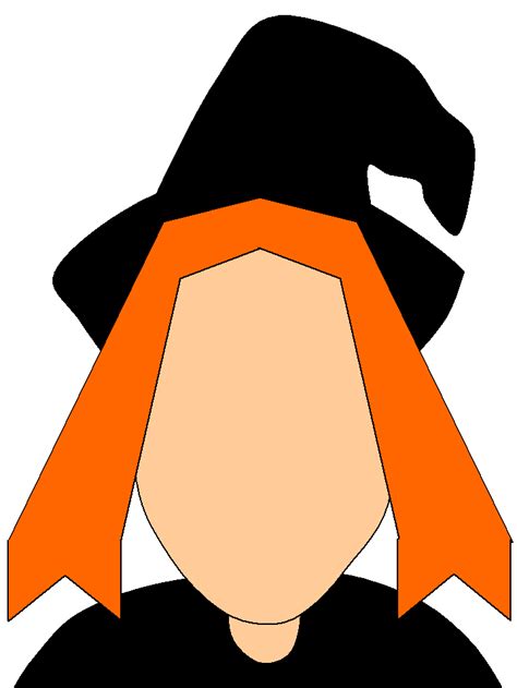 Witch Face Template