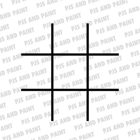 Tic Tac Toe Svg Tic Tac Toe Game Svg Tic Tac Toe Board Svg Digital