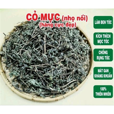 Cây Cỏ Mực Nhọ Nồi 1 Kg Khô Sạch Hàng Hữu Cơ Shopee Việt Nam