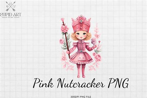 Pink Nutcracker Png Graphic By Cupid Art · Creative Fabrica