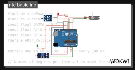 Ntc Basic Ino Wokwi Arduino And Esp32 Simulator