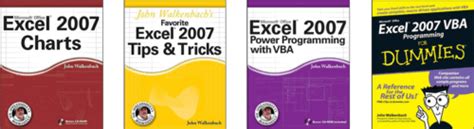 books by john walkenbach the spreadsheet page