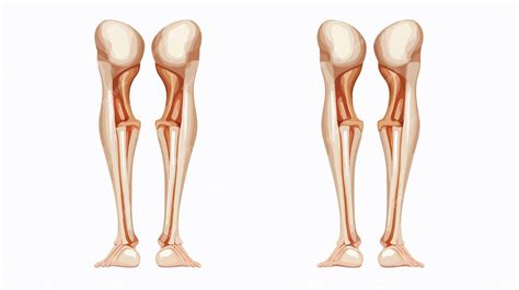 Healthy Knee Vs Osteoarthritisaffected Knee Comparison Diagram