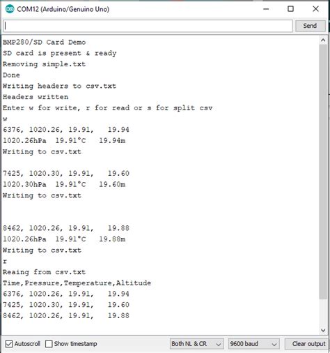 How To Write Data To Files On An Sd Card With The Arduino