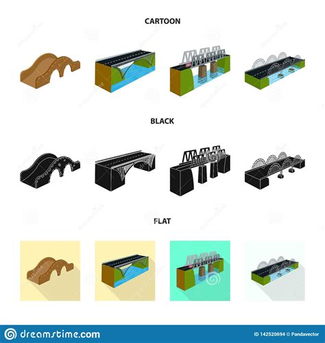 Isolated Object Of Connection And Design Logo Collection Of Connection And Side Stock Symbol
