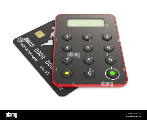 3d Illustration Of Usb Flash Card Corporate Identity With Security Token Isolated White Stock