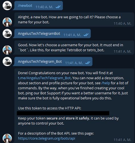 Como Obtener Tu Token De Telegram Bot Api