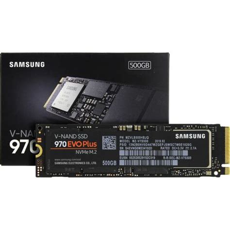 Купить Твердотельный накопитель SSD Samsung 970 EVO PLUS, MZ-V7S500BW ...
