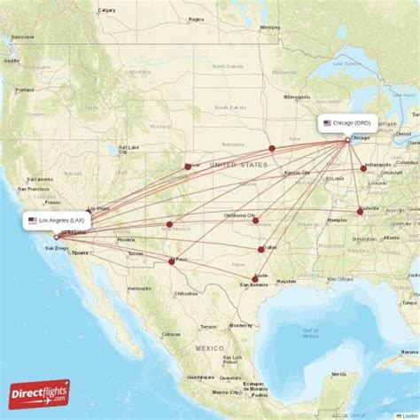 Direct Flights From Los Angeles To Chicago Lax To Ord Non Stop