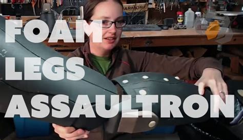 Assaultron Costume Upper Legs Punished Props