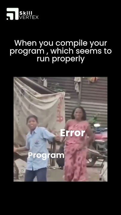 Error During Compile Time 🤣code Coding Complier Viralshort Trending Programmer Youtube