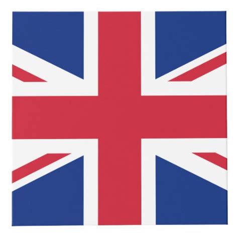 United Kingdom Flag Cube Zazzle