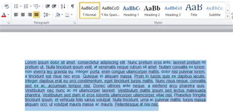 How To Apply Styles In Ms Word UPaae