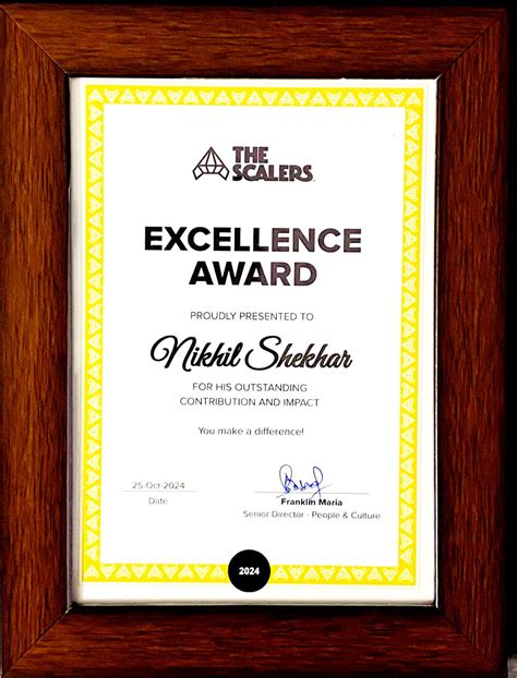 Nikhil Shekhar On Linkedin Excellenceaward Employeeengagement